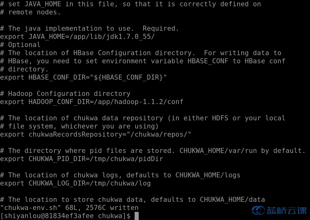 Chukwa介绍与安装部署 - 蓝桥云课