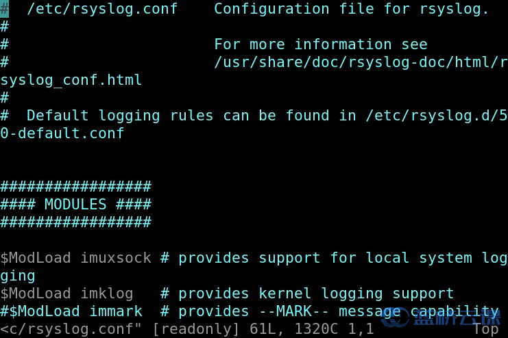 Linux 日志系统 - 蓝桥云课