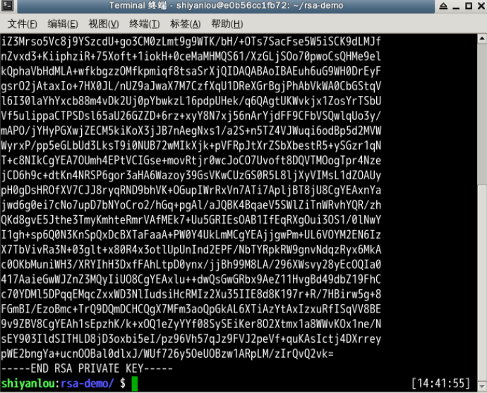 RSA算法加解密实验 - 蓝桥云课