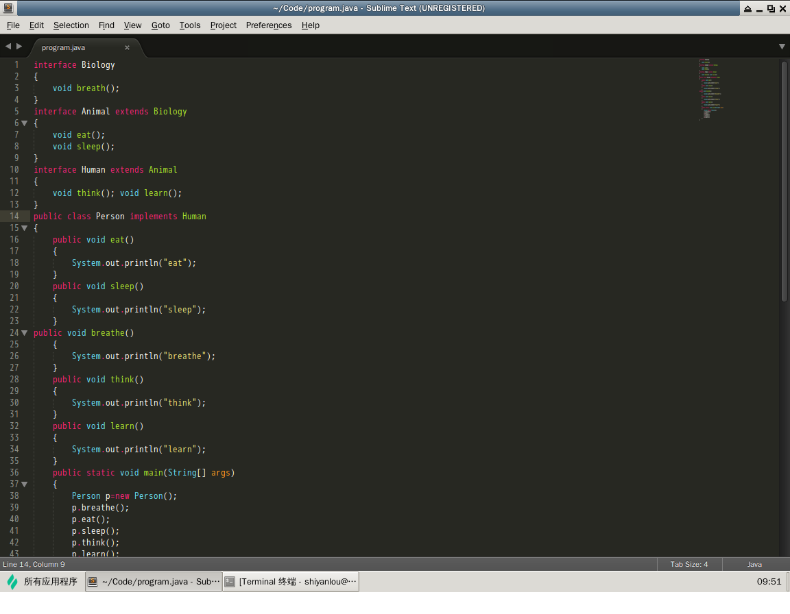 《Java程序设计》实验6 - 蓝桥云课
