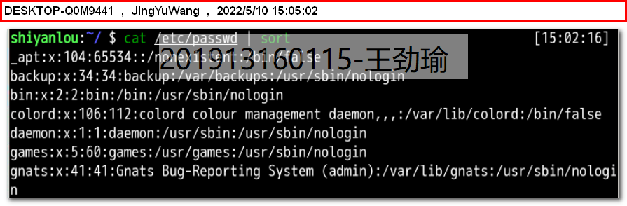 命令执行顺序控制与管道 - 蓝桥云课
