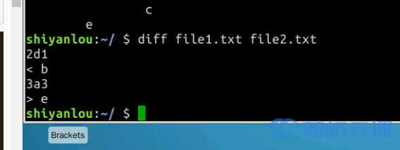Linux操作9:comm diff patch - 蓝桥云课